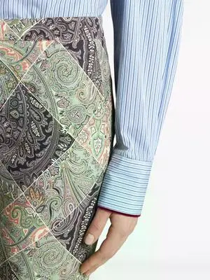 Etro Flared Printed Trousers