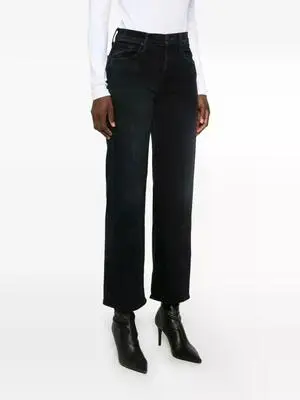 MOTHER The Mid Rise Zip Rambler Ankle Jeans