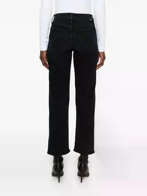 MOTHER The Mid Rise Zip Rambler Ankle Jeans