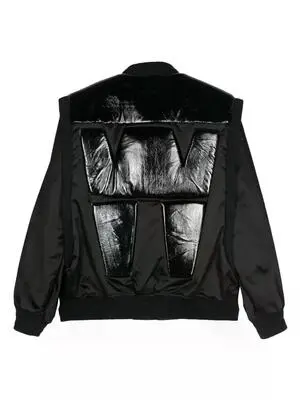 WALTER VAN BEIRENDONCK Crash Padded Bomber Jacket