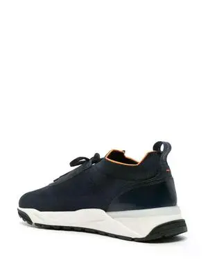 Santoni Knitted-upper Sneakers - Blue