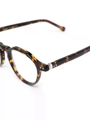 LESCA Round Frame Glasses