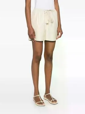 Nanushka Faux-leather Shorts