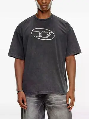 DIESEL® Logo-print Cotton T-shirt
