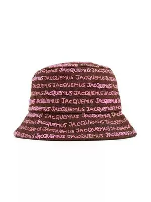 Jacquemus Logo-embroidered Bucket Hat