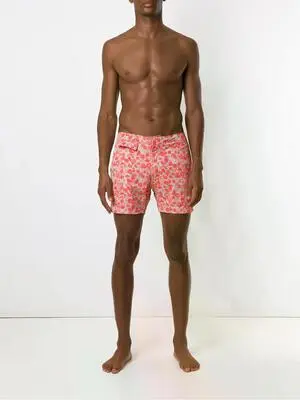 AMIR SLAMA Floral Tactel Shorts