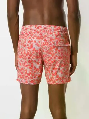 AMIR SLAMA Floral Tactel Shorts