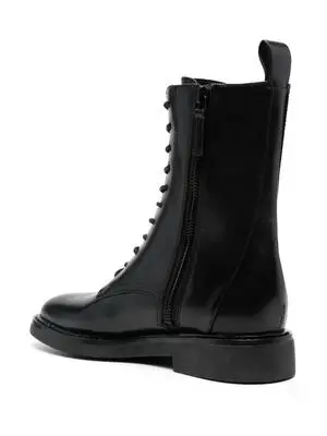 Tory Burch Double T Combat Boots