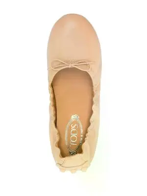 TOD'S Gommino Ballerina Shoes - Neutrals