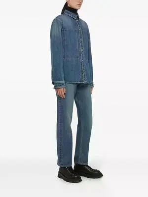 JIL SANDER Logo-appliqué Straight-leg Jeans