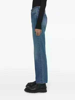 JIL SANDER Logo-appliqué Straight-leg Jeans