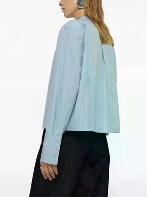 JIL SANDER Striped Cotton Shirt
