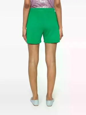 P.a.r.o.s.h Striped Jersey Shorts - Green