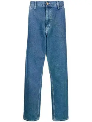 Carhartt Work In Progress Logo Jeans For Men