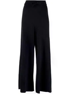 JIL SANDER Cashmere Wide Leg Trousers
