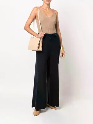 JIL SANDER Cashmere Wide Leg Trousers