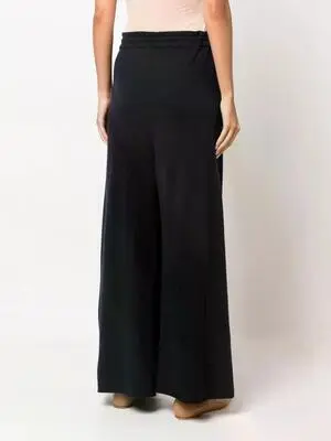 JIL SANDER Cashmere Wide Leg Trousers