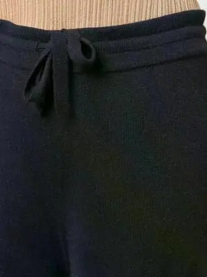 JIL SANDER Cashmere Wide Leg Trousers
