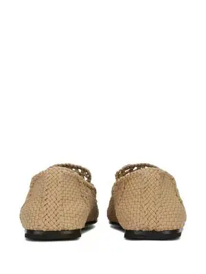 Dolce & Gabbana Woven Leather Slippers