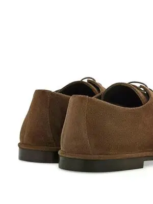FERRAGAMO Suede Derby Shoes