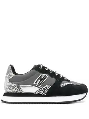 HIDE&JACK Zebra Print-detail Sneakers - Grey