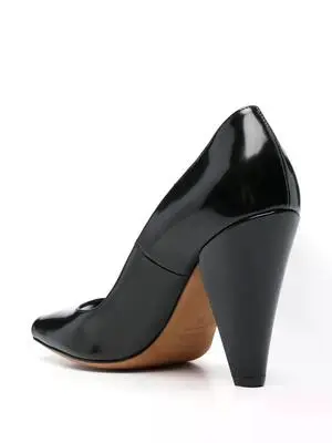 Khaite 95mm Patent Leather Pumps