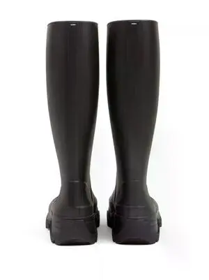 MAISON MARGIELA Tabi Rubber Boots - Black