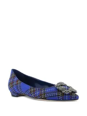 Manolo Blahnik Hangisi Ballerina Shoes