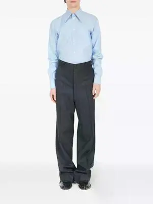 MAISON MARGIELA Barathea Wool Trousers