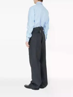 MAISON MARGIELA Barathea Wool Trousers