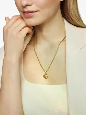 David Yurman 18kt Yellow Starburst Charm