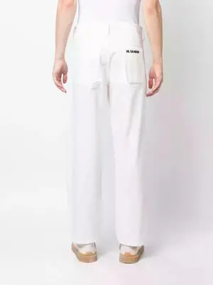 JIL SANDER Straight-leg Cotton Jeans