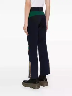 Kolor Paneled Straight-leg Trousers