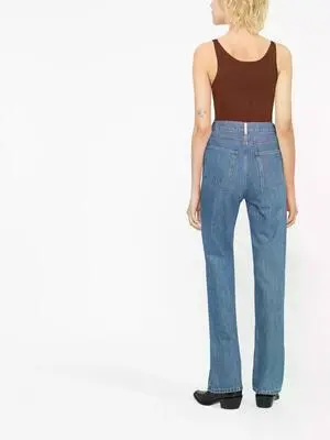 WANDLER High-waisted Straight Leg Jeans