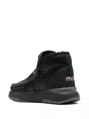 Mou Crochet Stitch-trim Boot Sneakers