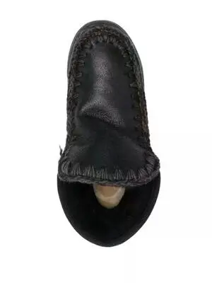 Mou Crochet Stitch-trim Boot Sneakers