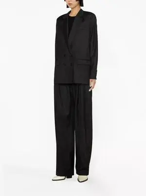 Isabel Marant Étoile Manelle Virgin Wool Double-breasted Blazer