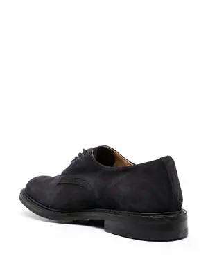 TRICKER'S Danielo Round-toe Derby Shoes - Blue