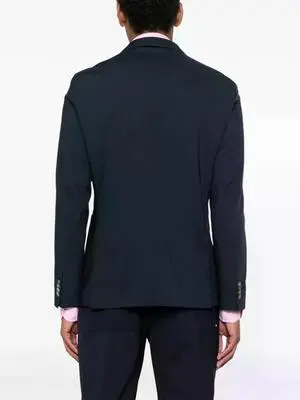 BOSS Double-breasted Blazer - Blue
