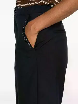 Marni Virgin Wool Tapered Trousers