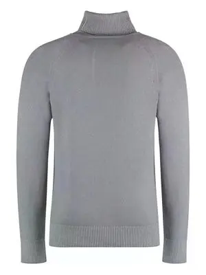 Malo Roll-neck Sweater - Grey