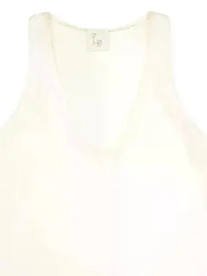 PAULA Serena Tank Top - White