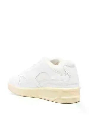 JIL SANDER Debossed-logo Low-top Sneakers - White