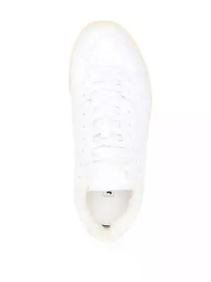 JIL SANDER Debossed-logo Low-top Sneakers - White