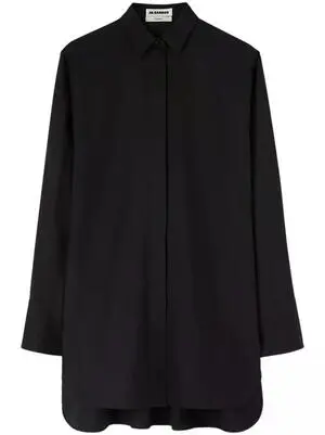 JIL SANDER Long-sleeve Silk Shirt