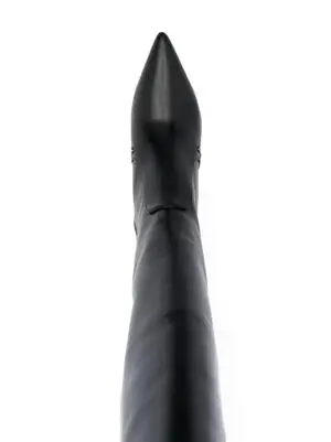 STUART WEITZMAN Thigh-high Leather Stiletto Boots