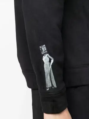 LANVIN Photograph-print Long-sleeve Sweatshirt