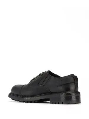 Dolce & Gabbana Leather Buckle Derby Shoes