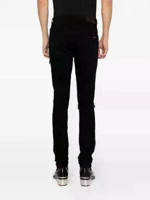 Amiri Mx1 Distressed Italian Stretch Denim Jeans