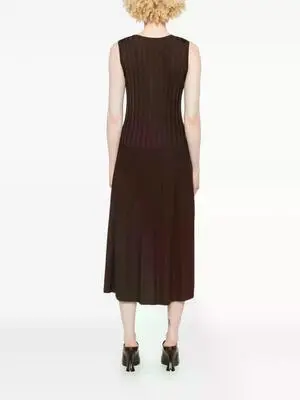 JOSEPH Ribbed Midi Dress